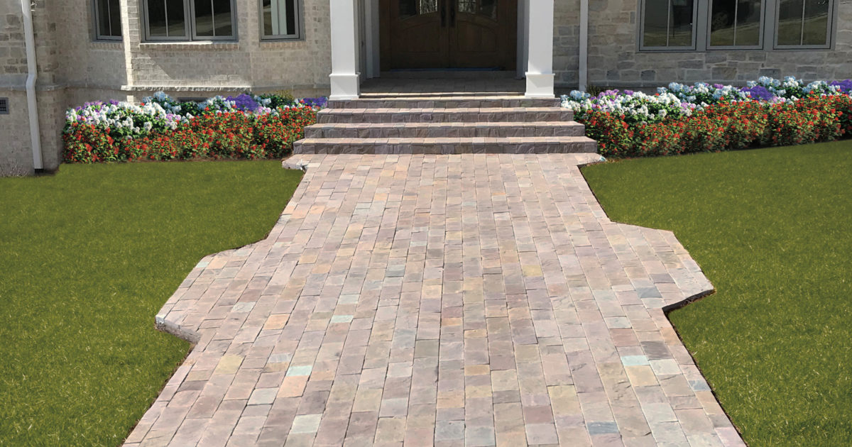 Lakeland Driveway Pavers - Rustic Indian Sandstone | Natural Paving USA