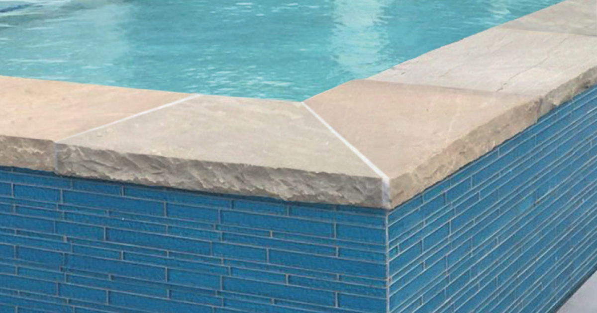 Lakeland Pool Coping- Natural Paving USA