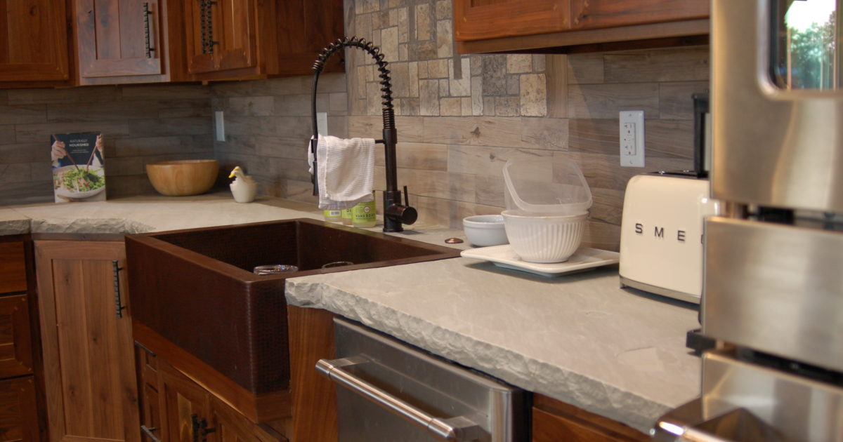 Promenade Jumbo Pavers and Counter Tops - Natural Paving USA