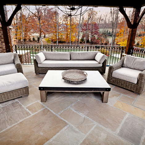 Indian Sandstone Patio Pavers – Flagstone Alternative | Natural Paving USA