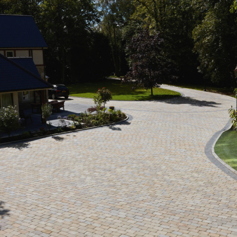 Natural Stone Driveway Pavers | De Terra Collection | Natural Paving USA