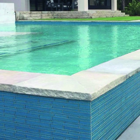Promenade Sandstone Pool Coping - Natural Paving USA